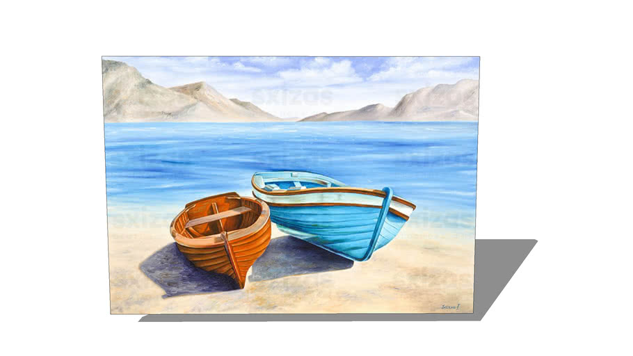 PAINTING TABLE 50027 | 3D Warehouse