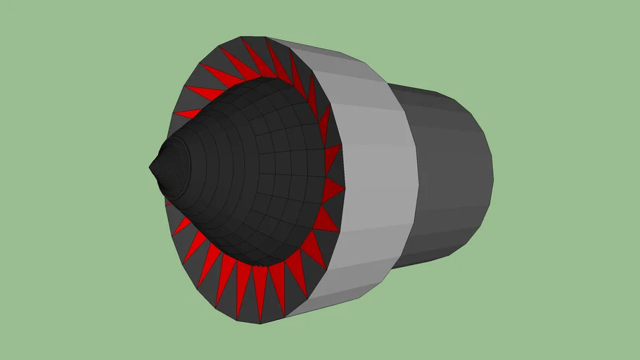 Airplane Engine | 3D Warehouse