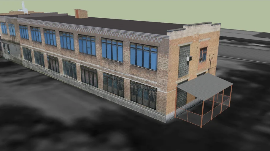 NPK 'AiM' State Enterprise, building No. 4 | 3D Warehouse