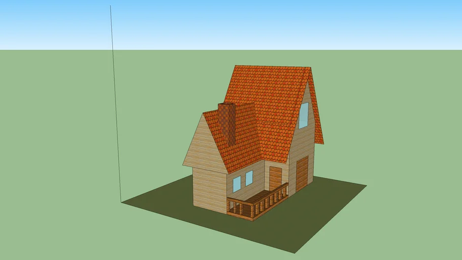 Simple house | 3D Warehouse