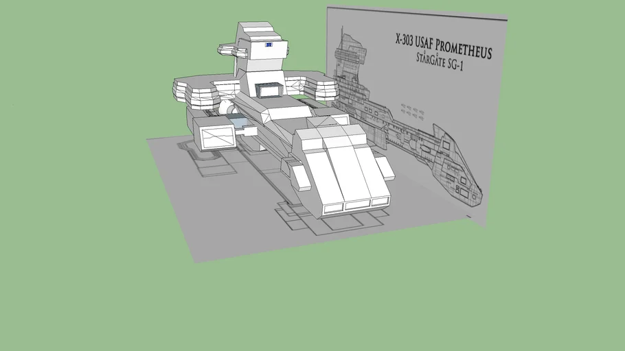 prometheus x-bc-303 | 3D Warehouse
