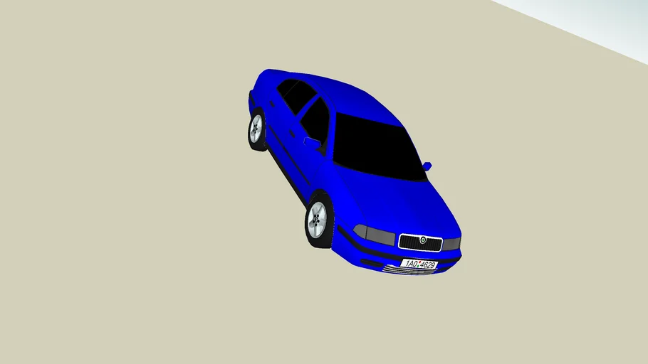Skoda (Octavia?) | 3D Warehouse