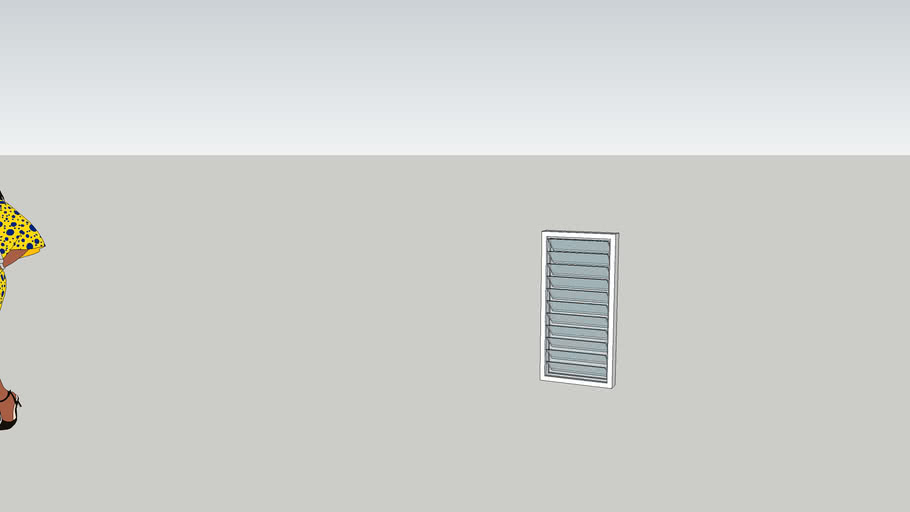 Louver Window | 3D Warehouse