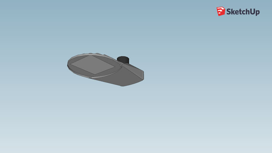 Leo Tek Green LED Street light | 3D Warehouse