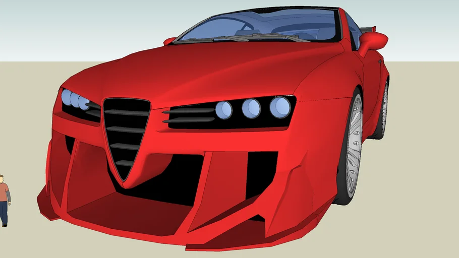tuned alfa romeo 195 | 3D Warehouse