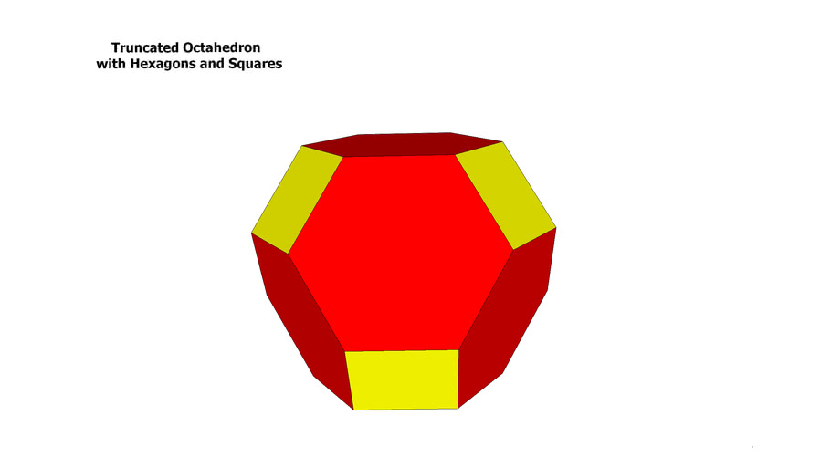 Truncated Octahedron | 3D Warehouse
