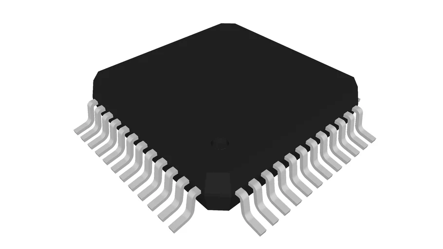 LQFP48 SMT Package | 3D Warehouse