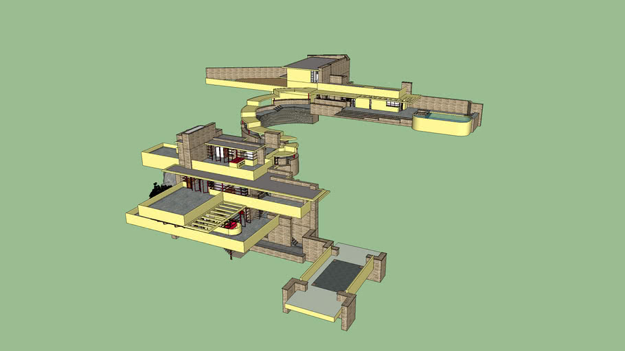 Falling Water-La cascada | 3D Warehouse