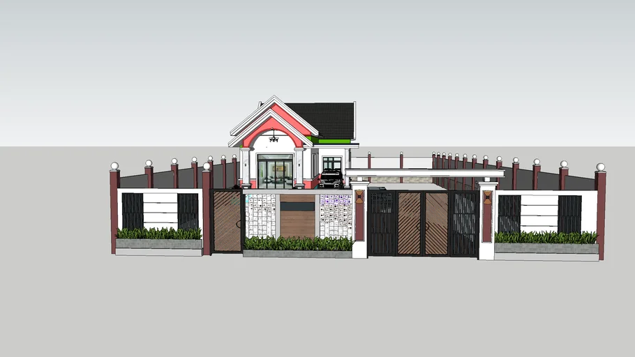 nhà cấp 4 | 3D Warehouse