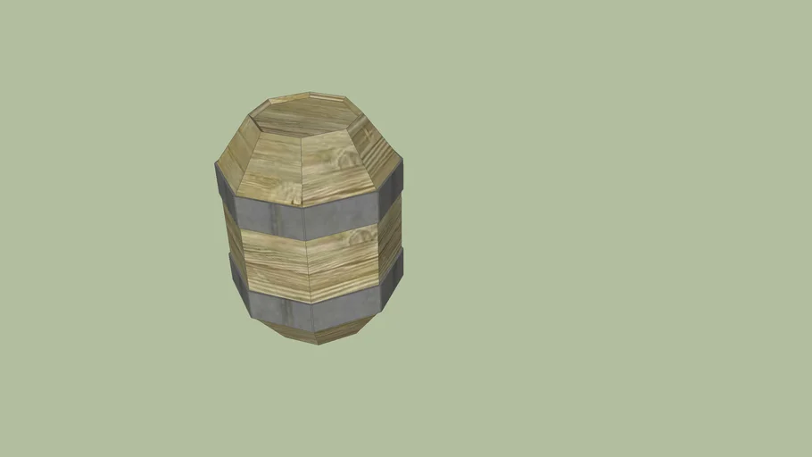 Runescape Barrel | 3D Warehouse
