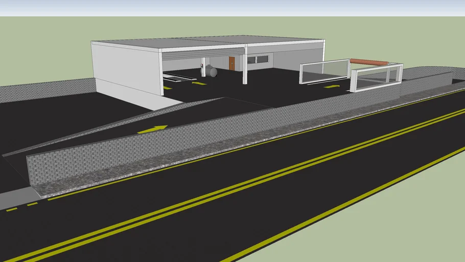 Carwash - Mechanic - Gas Station | 3D Warehouse