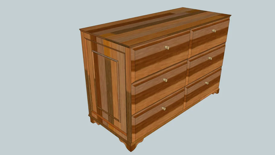 Dresser - Kommode 1 | 3D Warehouse