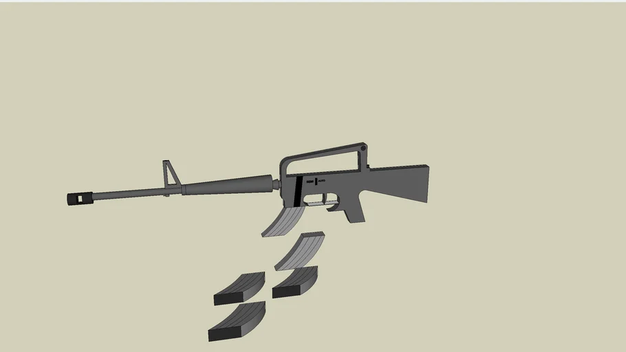 M16a2 | 3D Warehouse