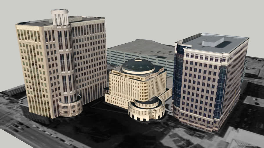 Orlando City Hall and CNL Center | 3D Warehouse