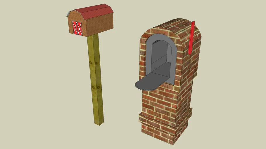 Mailboxes | 3D Warehouse