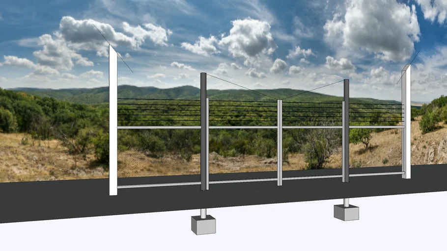 Mine 3 Gate | 3D Warehouse