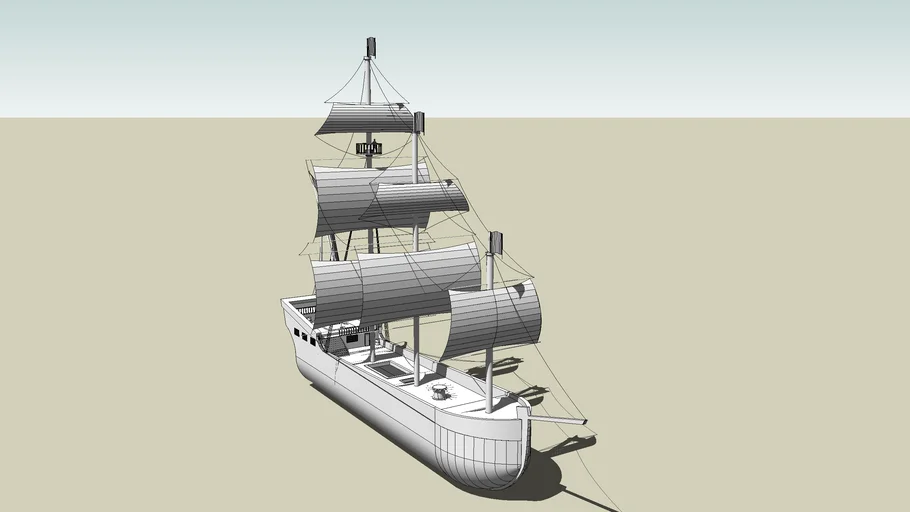 Caravell - not finished | 3D Warehouse