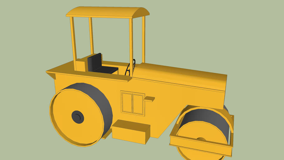 Road Roller | 3D Warehouse