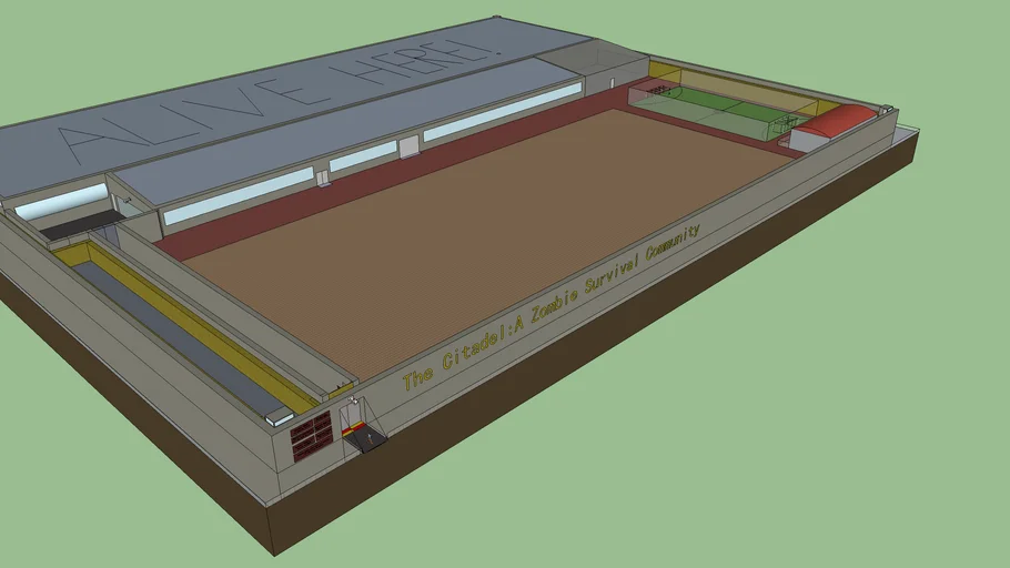 The Citadel- Zombie Survival & Defence UNFINISHED | 3D Warehouse
