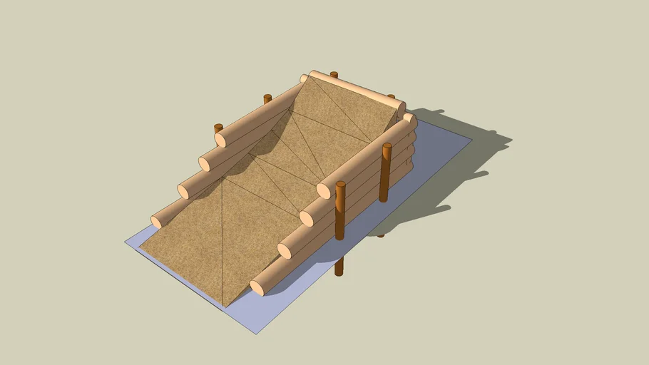 Freeride Guide - Dirt Jump (log framed) | 3D Warehouse