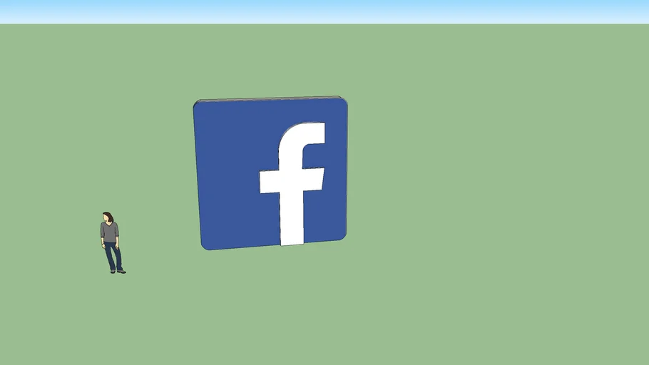 Facebook Logo | 3D Warehouse