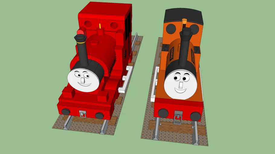 Rheneas and Skarloey | 3D Warehouse
