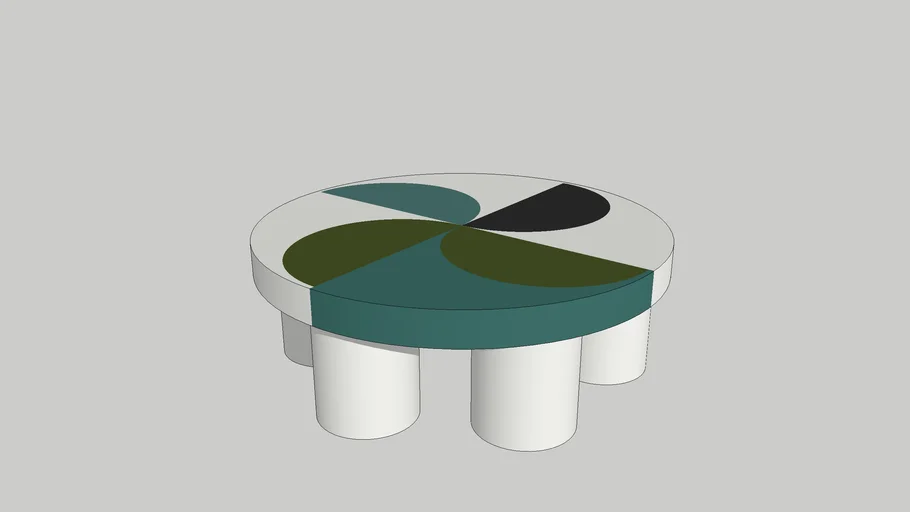 India Mahdavi Eclipse Table | 3D Warehouse