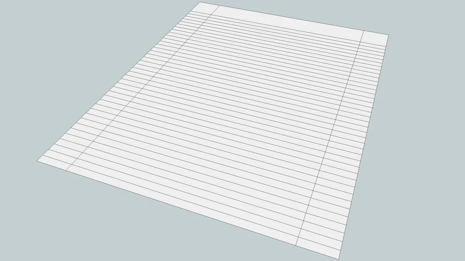 Line Paper | 3D Warehouse