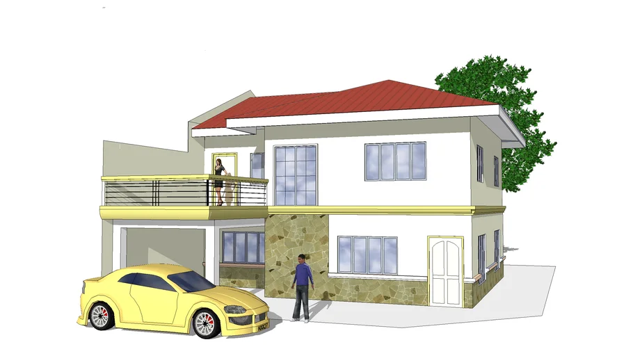 2 storey res. | 3D Warehouse