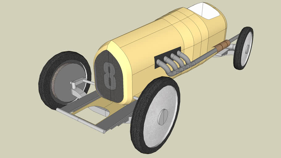 1930's / 20's Race car | 3D Warehouse