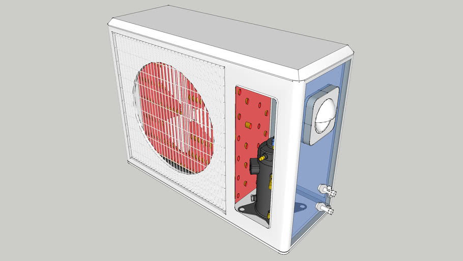 Refrigeration Condensing Unit | 3D Warehouse