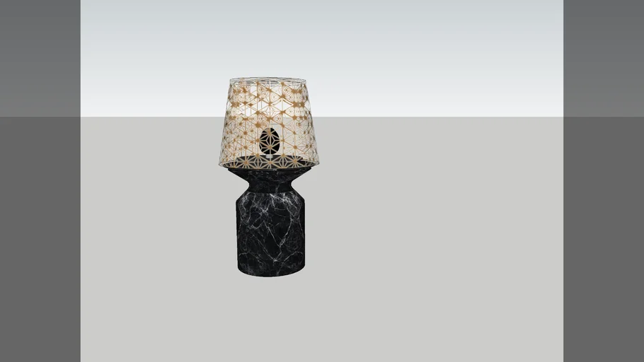 Table lamp | 3D Warehouse