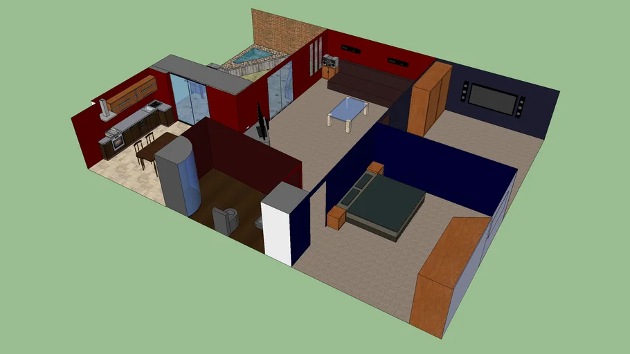 my flat | 3D Warehouse