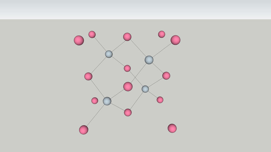 Diamond cubic structure 3D | 3D Warehouse