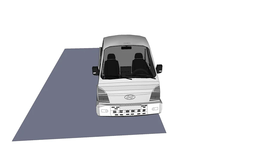 HYUNDAI PORTER EV | 3D Warehouse