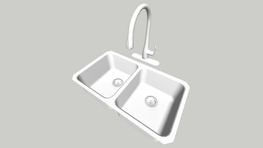 sink tap combo | 3D Warehouse
