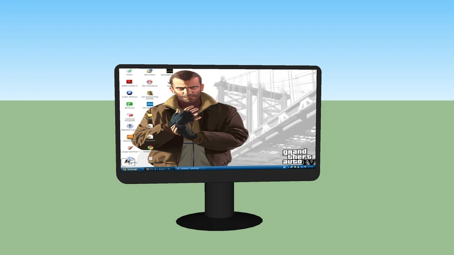 Monitor LCD | 3D Warehouse