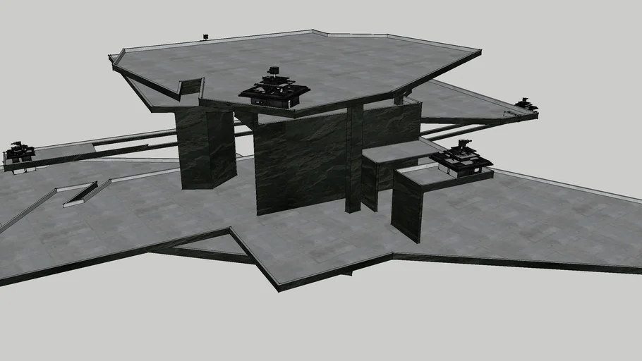 Turret Map - Game Development | 3D Warehouse