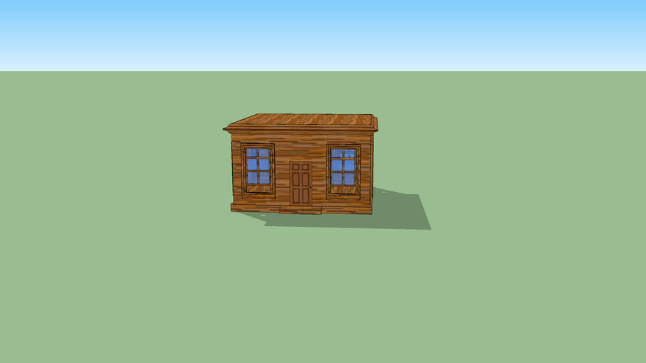 Wood House | 3D Warehouse