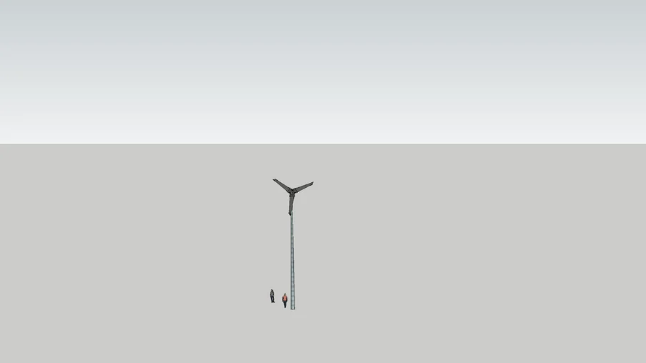 Wind Turbine Proven -11 6k | 3D Warehouse