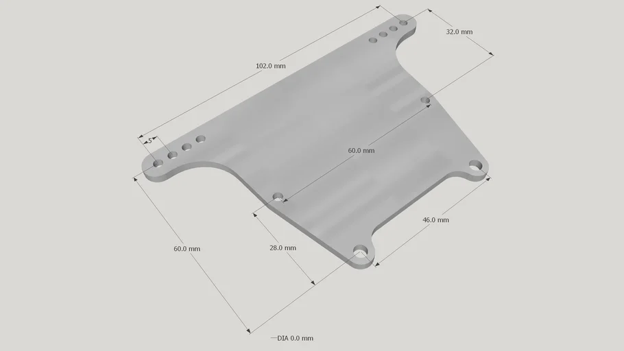 Custom Tamiya WT01 Shock Tower for CVA Short Shocks | 3D Warehouse