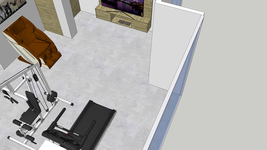 gym cabinet | 3D Warehouse