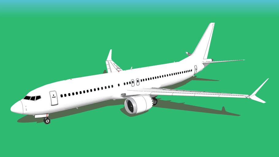Template - Boeing 737-8 MAX v.2 | 3D Warehouse
