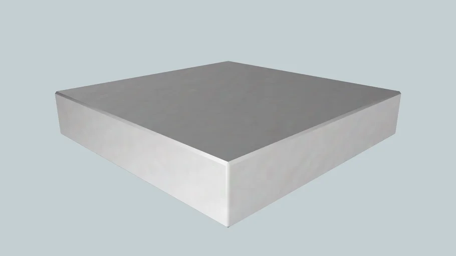 Bench Block, Steel | 3D Warehouse