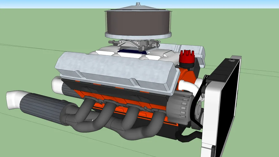 Chevy V8 Engine | 3D Warehouse