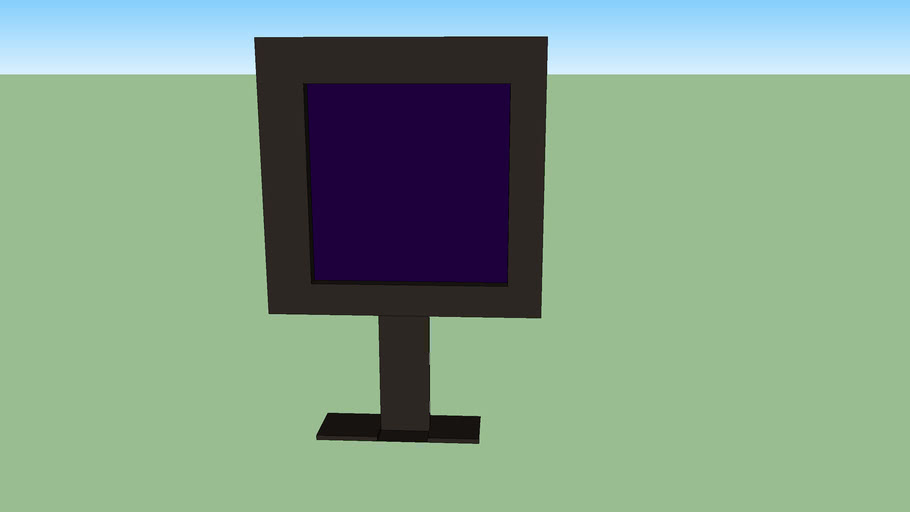 Computer monitor | 3D Warehouse