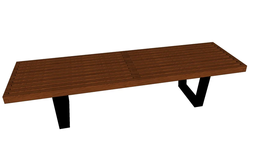 GEORGE BENCH | 3D Warehouse