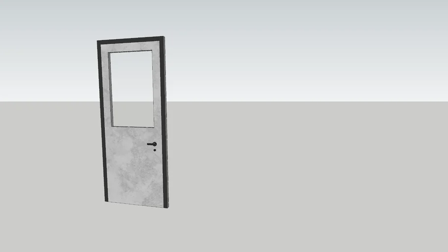 CONCRETE DOOR CUSTOM | 3D Warehouse