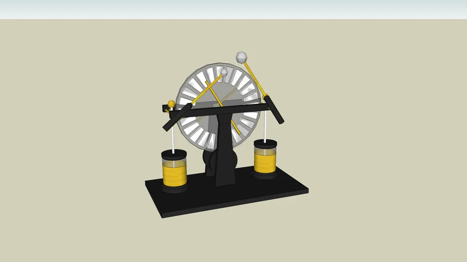 Wimshurst Machine | 3D Warehouse