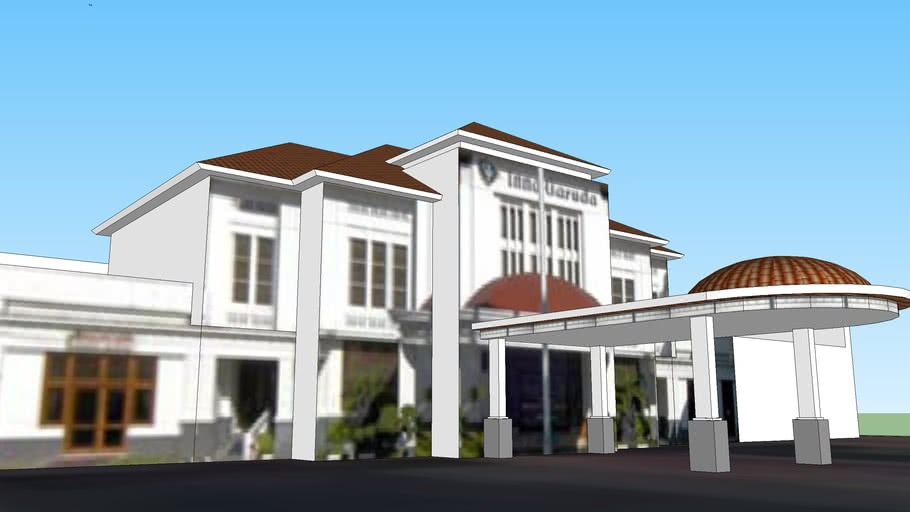 Hotel Inna Garuda - Main Building | 3D Warehouse